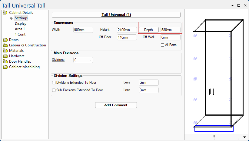Slope Cabinet Ends : Cabinet Design