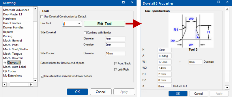 Dovetail Runner Machining