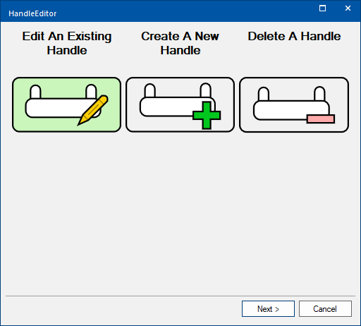 Handles Editor
