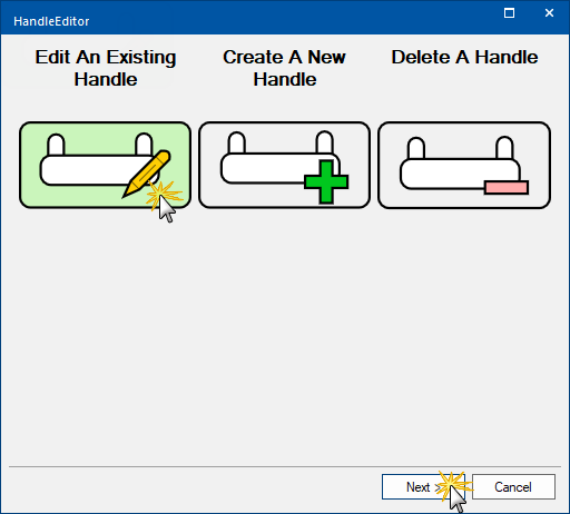 Handles Editor