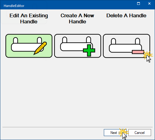Handles Editor