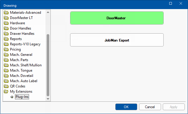 Configure My Extensions